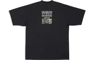 Balenciaga Care Label T-shirt Medium Fit