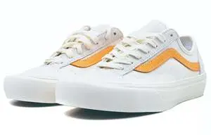 VANS Style 36 Canvas Low Top Sneakers - White/yellow
