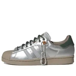 Adidas Silver Tone Sneakers For Men