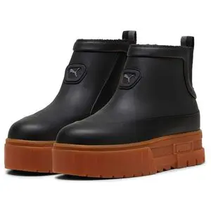 PUMA Mayze Wellis Leather Mid Boots