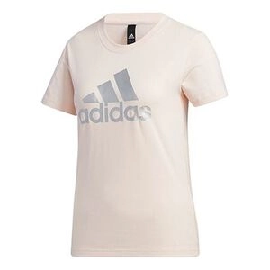 Adidas Large Shiny Logo Short Sleeve T-shirt