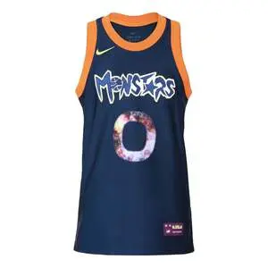 Nike Lebron X Monstars Crossover Dna Basketball Jersey - Blue