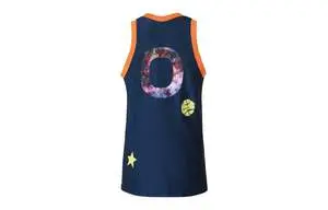 Nike Lebron X Monstars Crossover Dna Basketball Jersey - Blue