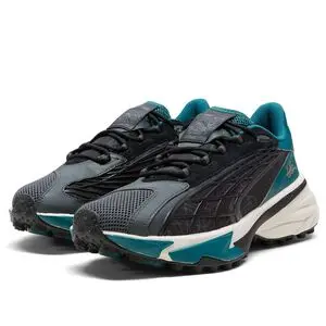 PUMA Spirex "icons Of Speed" Sneakers - Black/cold Green