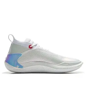 LI-NING Way Of Wade "flash Silver" Athletic Sneakers - Silver/white/blue