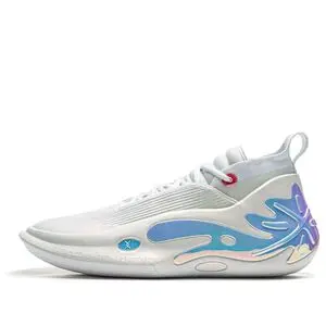 LI-NING Way Of Wade "flash Silver" Athletic Sneakers - Silver/white/blue