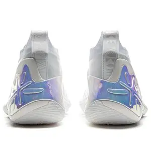 LI-NING Way Of Wade "flash Silver" Athletic Sneakers - Silver/white/blue