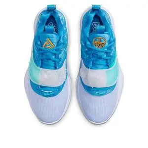 Nike Zoom Freak 3 'freezing Time' Basketball Sneakers - Blue/white