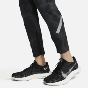 Nike Reflective Quick-drying Running Training Breathable Sports Cuff Pants - Black