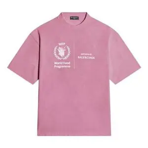Balenciaga X Wfp T-shirt Medium Fit - Pink