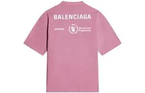 Balenciaga X Wfp T-shirt Medium Fit - Pink