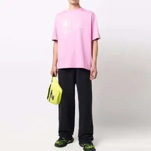 Balenciaga X Wfp T-shirt Medium Fit - Pink