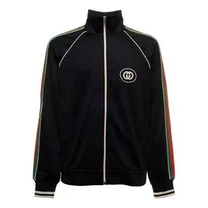 Gucci Technical Jersey Zip Jacket - Black