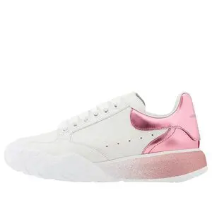 Alexander McQueen Metallic Court Low-top Sneakers