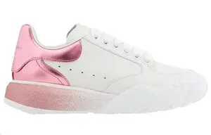 Alexander McQueen Metallic Court Low-top Sneakers