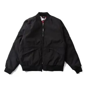 Nike Skateboard Orange Label Dunk Iso Bomber Jacket - Black