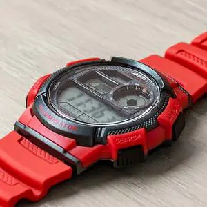 Casio Sports Digital Watch - Red