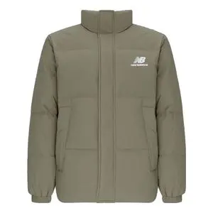 NEW BALANCE Logo Down Jacket - Green