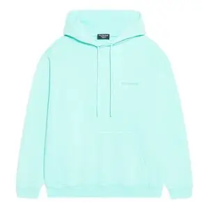 Balenciaga Balenciaga Logo Hoodie Terquesa