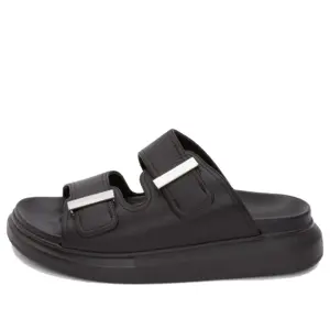 Alexander McQueen Hybrid Slide - Black/silver