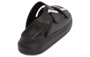 Alexander McQueen Hybrid Slide - Black/silver