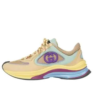 Gucci Run Suede Sneakers - Yellow