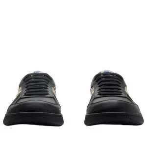 Burberry 26 Leather And Check Terrace Sneakers