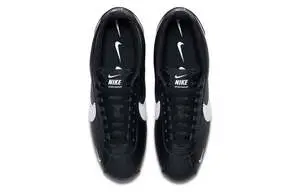 Nike Classic Cortez Premium 'swoosh' Sneakers - Black/white