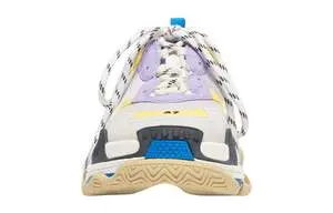 Balenciaga Triple S Sneakers - White/blue/yellow