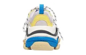 Balenciaga Triple S Sneakers - White/blue/yellow