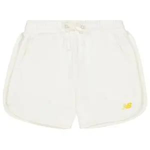NEW BALANCE High-rise Shorts With Logo - White