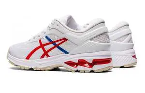 Asics Gel-kayano 26 "retro Tokyo" Athletic Shoes - White/blue/red