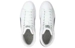 PUMA Basket Mid Xxi Lace-up Sneakers - White/black