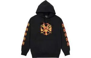PALACE Fw21 X Salomon Flamed Hoodie - Black