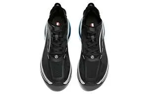 ANTA Bubble Sneakers - Black/silver/blue