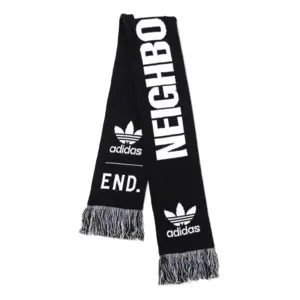 Adidas Originals X End. X Neighborhood Logo Scarf - Black