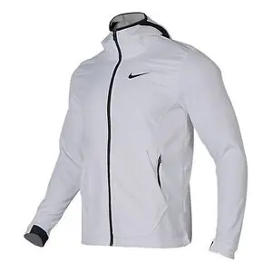 Nike Therma Full-zip Hooded Jacket - White