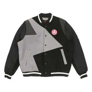 JORDAN Sport Dna Splicing Casual Sports Baseball Padded Jacket - Black