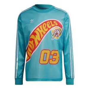Adidas X Sean Wotherspoon X Hot Wheels Long Sleeve T-shirt - Blue