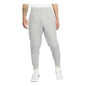 Nike Tech Fleece Casual Sports Bundle Feet Long Pants Gray - Grey
