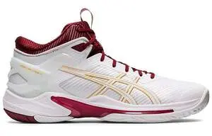 Asics Gel-burst 24 High Top Sneakers - White/red