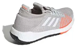 Adidas Pulseboost Hd "grey Coral" Sneakers - Light Gray/orange