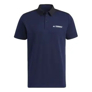 Adidas Bao Casual Sports Short Sleeve Polo Navy - Blue