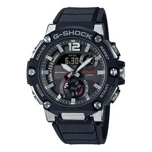 Casio G-shock G-steel Wr200bar Stainless Steel And Resin Watch - Black