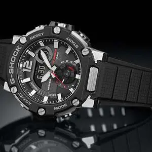 Casio G-shock G-steel Wr200bar Stainless Steel And Resin Watch