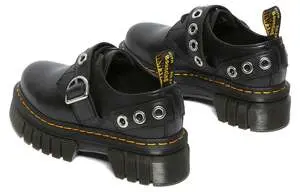 Dr. Martens Audrick Hardware Leather Platform Shoes