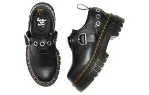 Dr. Martens Audrick Hardware Leather Platform Shoes