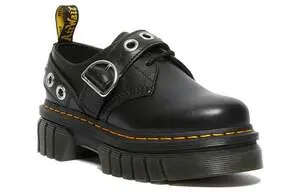 Dr. Martens Audrick Hardware Leather Platform Shoes