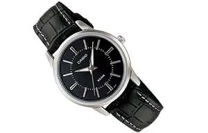 Casio Analog Leather Watch