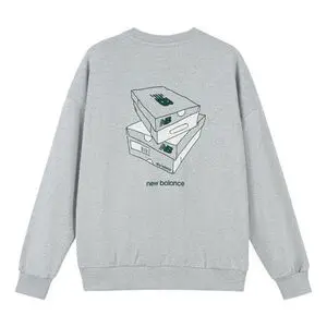 NEW BALANCE Graphic Sweatshirt - Grey/white